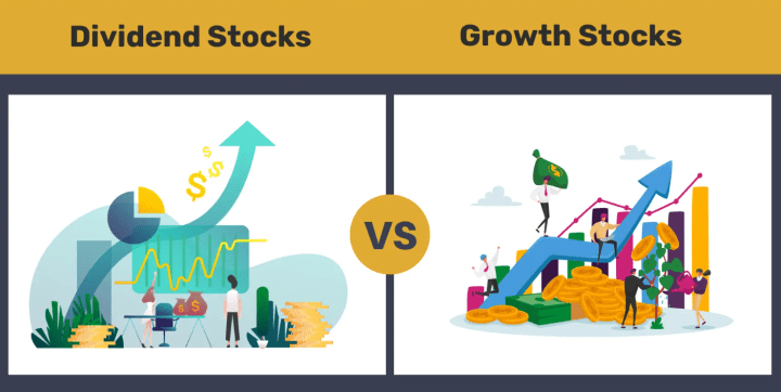 Dividend Stocks vs. Growth Stocks: Finding the Right Fit for Your ...